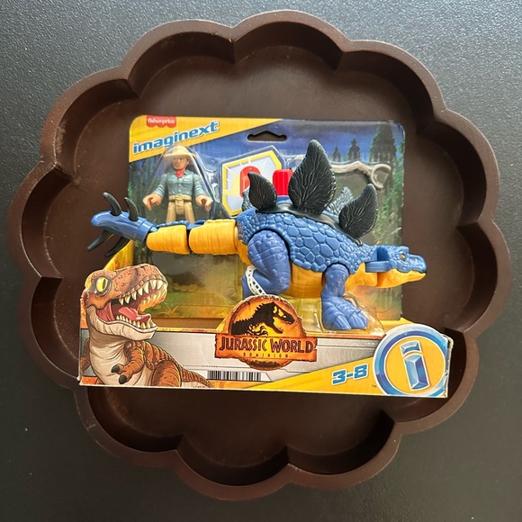 Fisher-Price | Toys | Jurassic World Dominion Stegosaurus Dr Grant ...